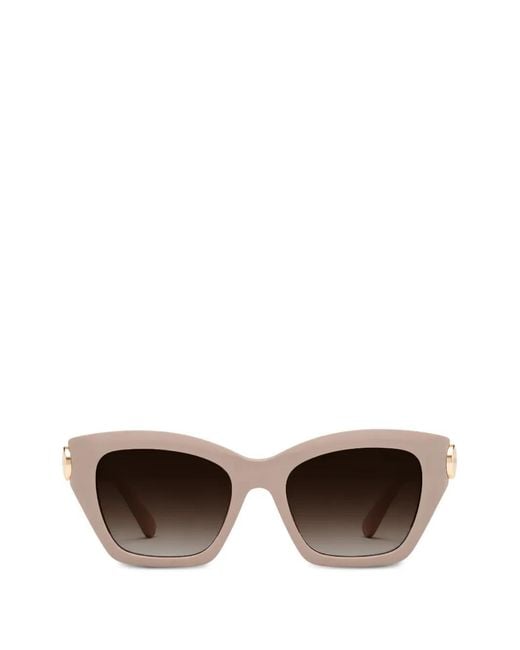 Furla Cat-Eye Frame Gradient-Lens Sunglasses in Brown | Lyst UK
