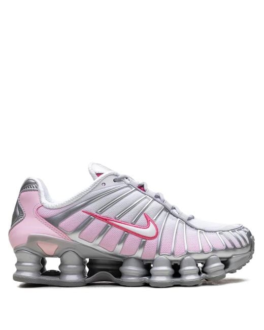 Nike Shox Tl "Metallic Platinum/ Foam//Pinksicle" Sneakers | Lyst UK