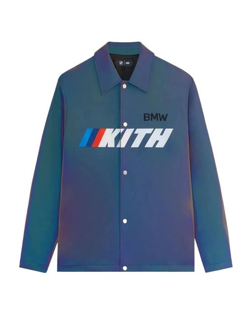 Kith X Bmw Iridescent Logo Jacket in Blue for Men | Lyst UK