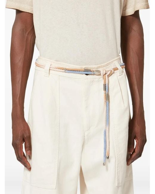 Isabel Marant Sayko Braided Belt in Natural for Men | Lyst UK