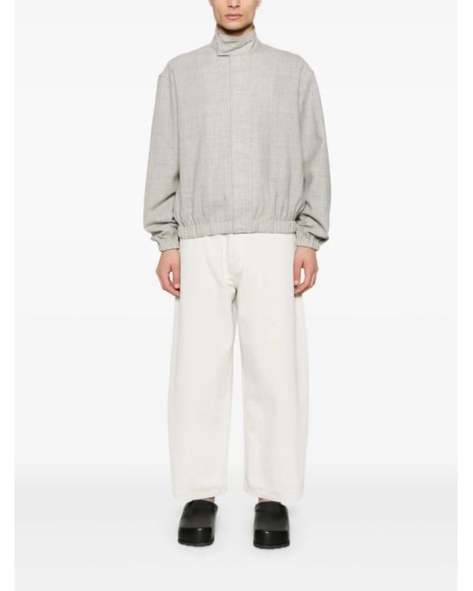 Studio Nicholson Neat Jacket in Gray for Men | Lyst