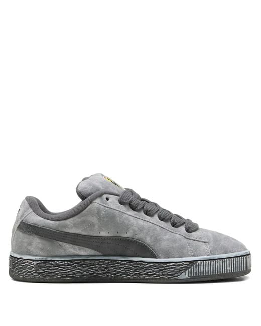 PUMA X Scuderia Ferrari Suede Xl "Desert/ Sneakers in Gray for Men | Lyst