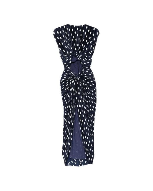 Cult Gaia Aira Midi Dress in Blue | Lyst