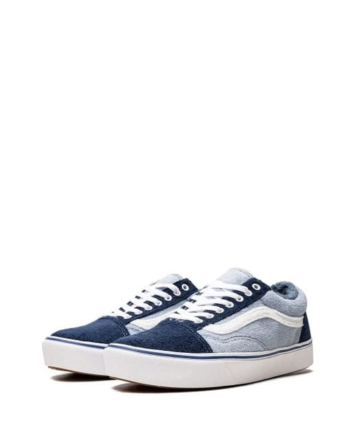 Vans Comfycush Old Skool Sneakers in Blue | Lyst UK