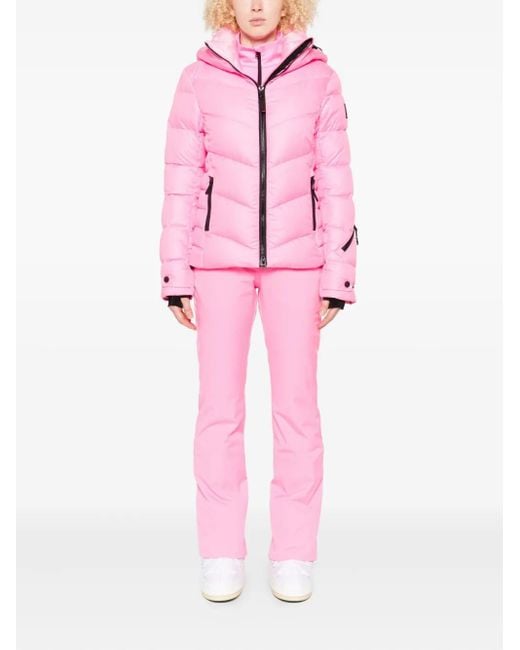 Bogner Fire + Ice Puffer Ski Jacket in Pink | Lyst