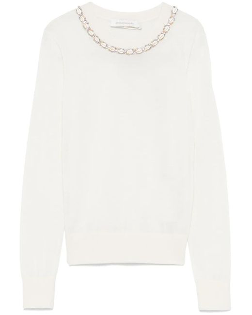 Zimmermann Illuminate Top in White | Lyst