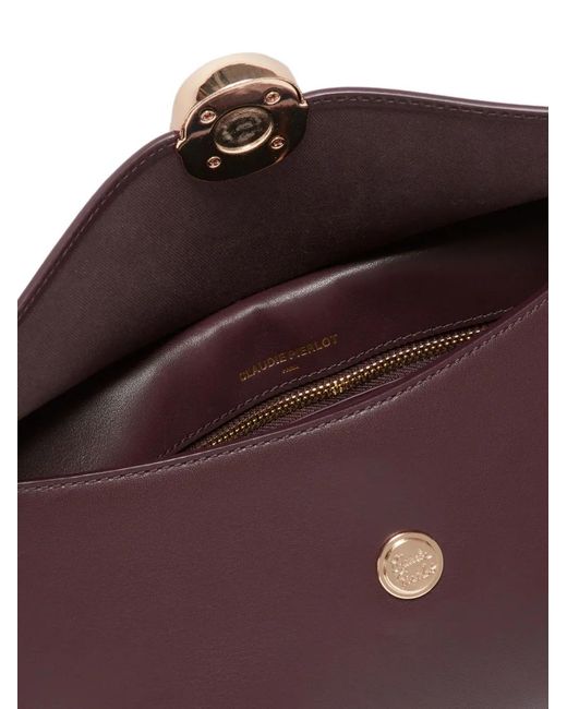 Claudie Pierlot Mini Dori Shoulder Bag in Purple | Lyst UK