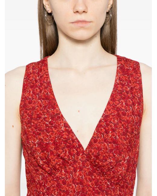 Reformation Ryan Set in Red | Lyst UK