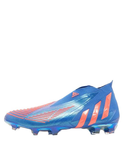 adidas Predator Edge+ Fg Cleat in Blue for Men | Lyst UK