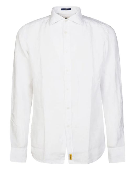 B.D. Baggies Buttoned Shirt in White for Men | Lyst UK