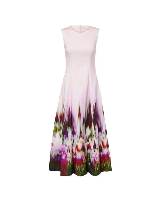 Jonathan Simkhai Magnolia Motion Blur Dress in White | Lyst UK