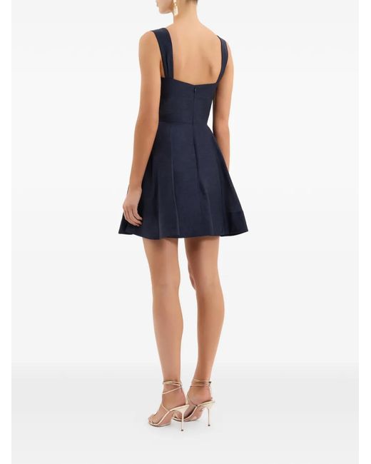Rebecca Vallance Serenity Mini Dress in Blue | Lyst UK