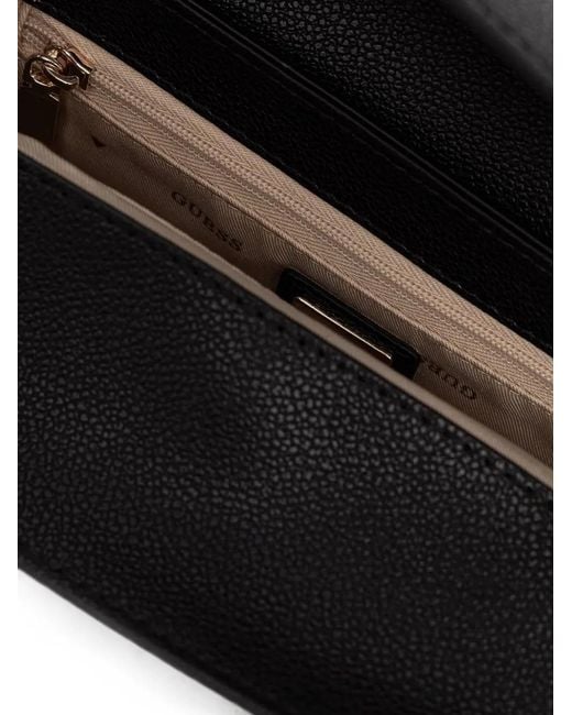 Guess Sophia Pebbled-Texture Tote Bag in Black | Lyst UK