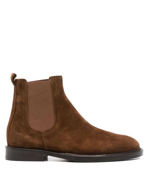 Anna F. Suede Chelsea Boots in Brown | Lyst UK