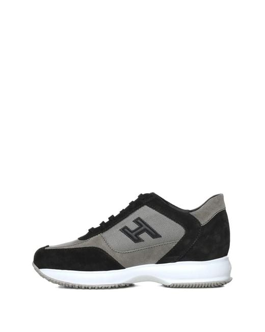 Hogan Logo-Detail Sneakers in Black for Men | Lyst UK