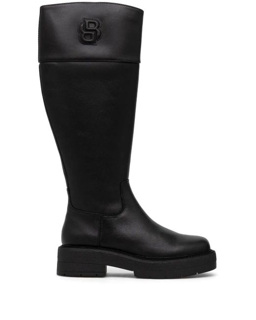 BOSS Rebby Boots in Black | Lyst