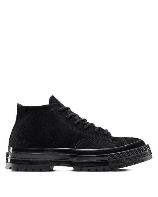 Converse Chuck 70 National Mid Lace-Up Sneakers in Black for Men | Lyst UK