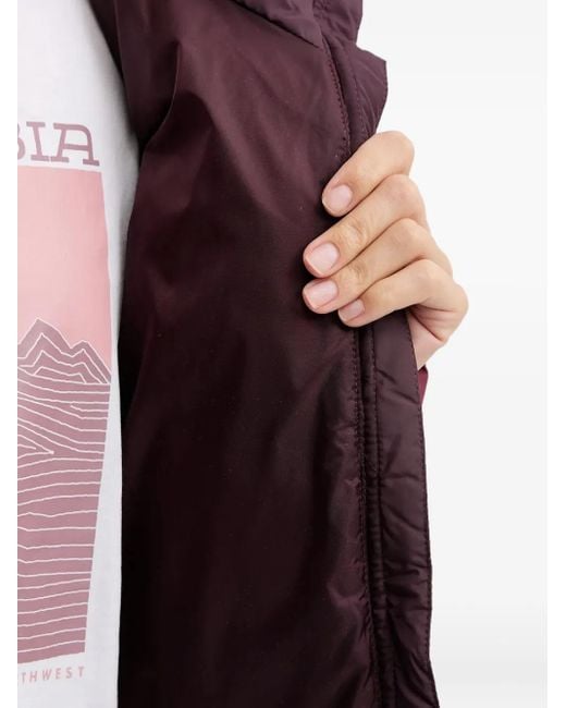 Columbia Puffect Ii Colorblock Padded Jacket in Red | Lyst UK
