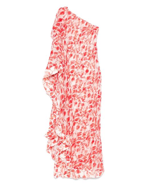 La Petite Robe Di Chiara Boni Toin Maxi Dress in Red | Lyst