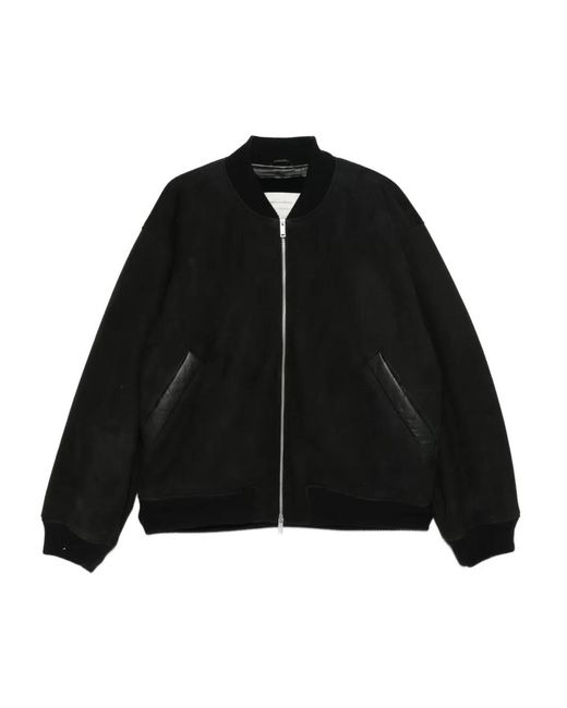 Studio Nicholson X Aaron Levine Berkeley Bomber Jacket in Black for Men ...