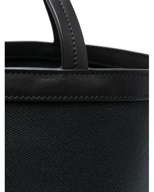The Row Park Three Canvas Tote Bag in Black | Lyst UK