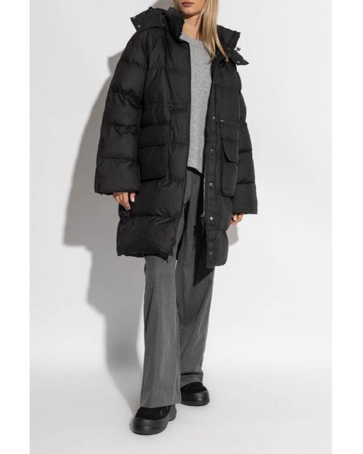 Samsøe & Samsøe Sahanna Puffer Coat in Black | Lyst