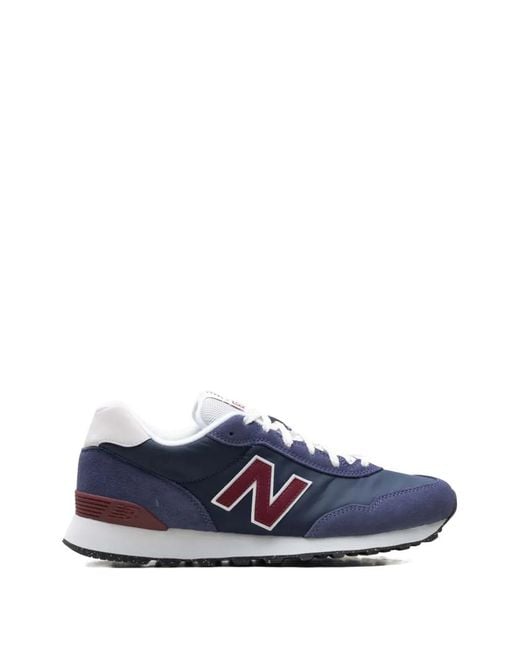New Balance 515 Logo-Detail Sneakers in Blue for Men | Lyst UK