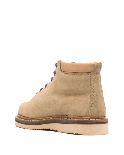 Needles Suede Boots in Natural for Men | Lyst