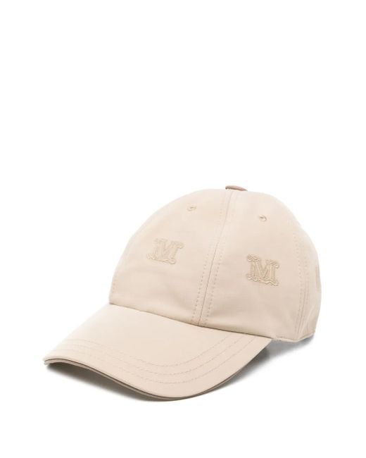Max Mara Cantico Cap in Natural | Lyst