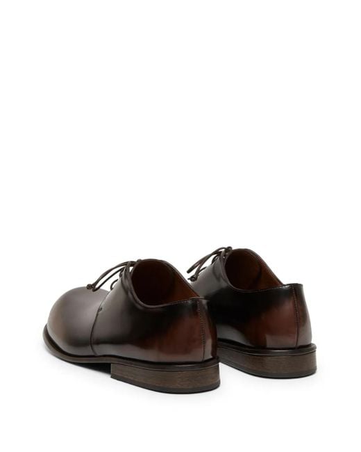 Marsèll Muso Leather Derby Shoes in Brown for Men | Lyst