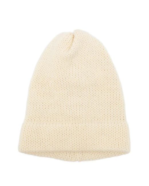 Universal Works Turn Up-Brim Beanie Hat in Natural for Men | Lyst UK
