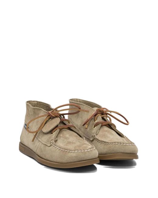 Sebago Suede Lace-Up Chukka Boots in Brown for Men | Lyst