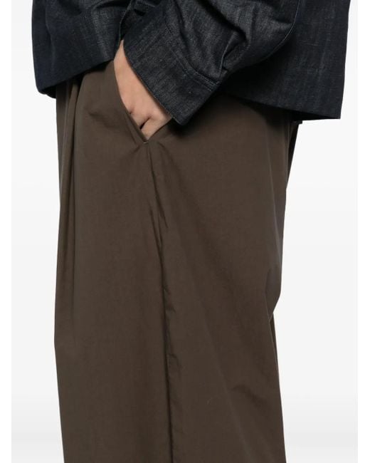 Studio Nicholson Line Wide-Leg Pants in Green for Men | Lyst UK