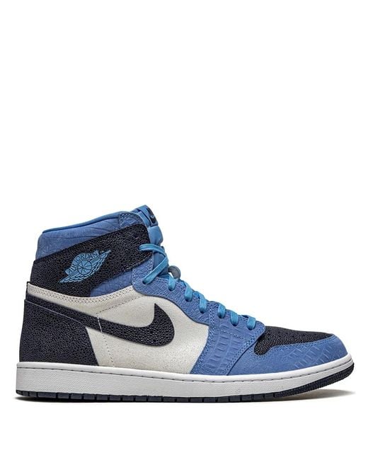 Nike Air 1 High "unc Pe" Shoes in Blue for Men | Lyst UK