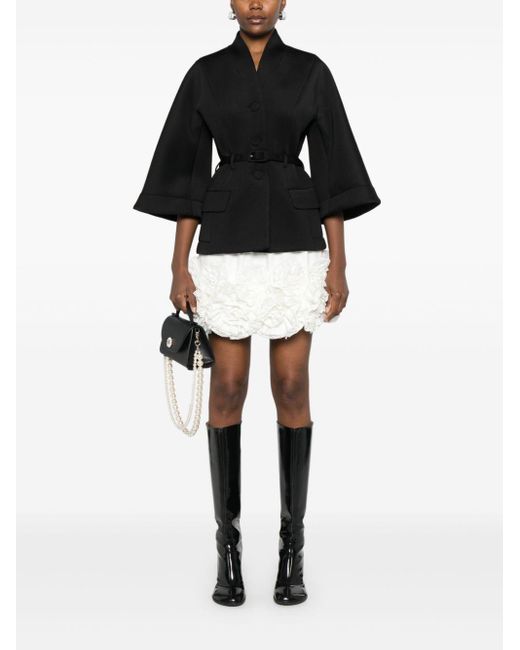 Huishan Zhang Theo Blazer in Black | Lyst