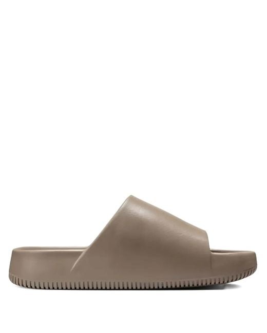 Nike Calm "Mink" Slides in Brown | Lyst