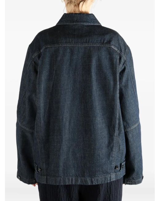 Lemaire Pocket Jacket in Blue | Lyst