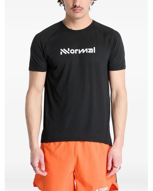 NNormal Race Logo T-Shirt in Black for Men | Lyst UK