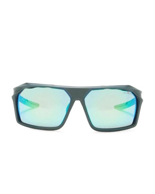 Nike Square-Frame Glasses in Blue | Lyst UK