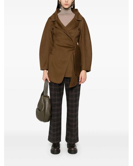 Max Mara Coats & Jackets in Brown | Lyst
