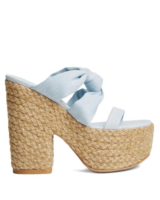 Stuart Weitzman 145Mm Playa Sohigh Sandals in White | Lyst UK