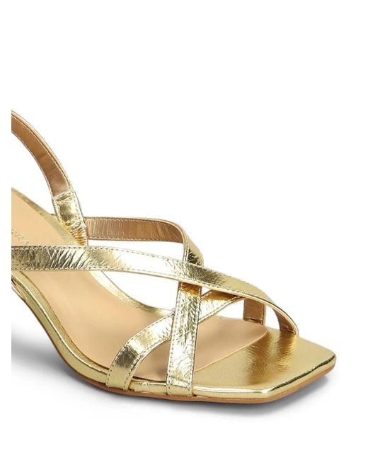 Carrano Metallic Sandals | Lyst