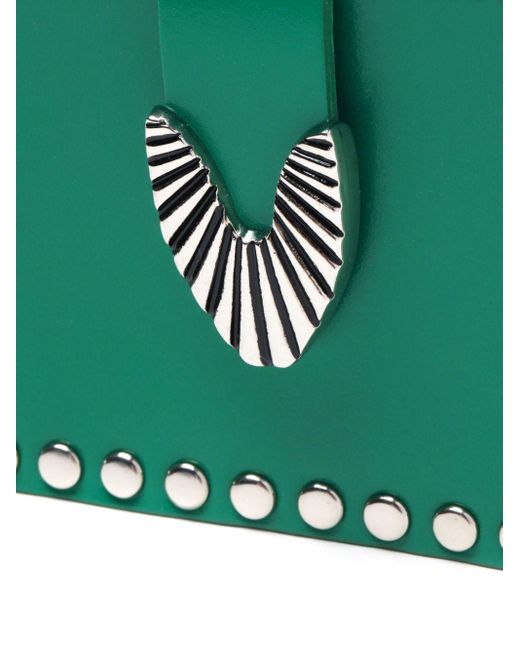 Toga Studded Wallet in Green | Lyst
