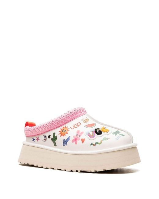 UGG Tazz Pop Sketch Slippers in Pink | Lyst
