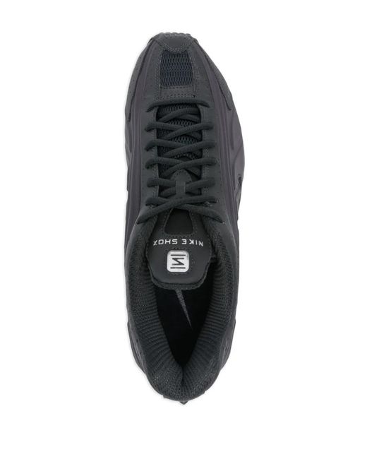 Nike Shox Logo Detail Trainers in Grey | Lyst UK