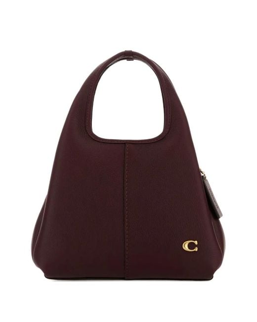 COACH Grape Leather Lana 23 Handbag in Purple | Lyst