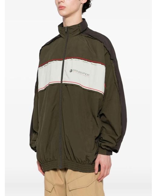 Martine Rose Logo-Print Jacket in Green for Men | Lyst