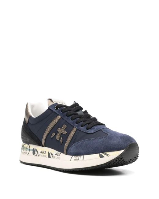 Premiata Sneakers in Blue | Lyst