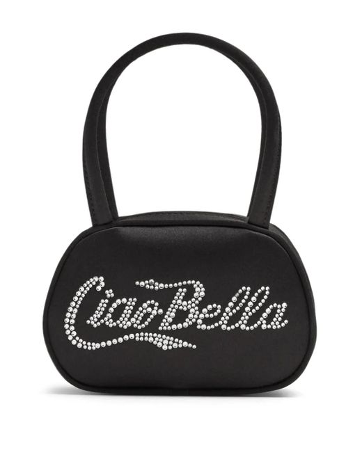 AMINA MUADDI Super Amini Crystal-Embellished Tote Bag in Black | Lyst UK