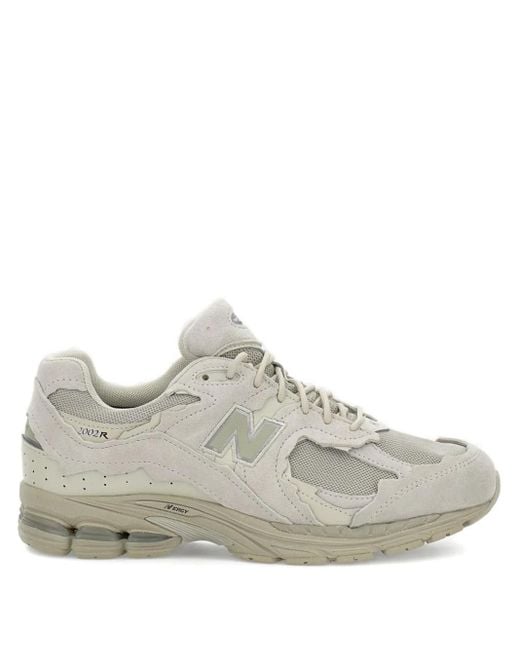 New Balance 2002Dx Protection Pack Suede Sneakers in White | Lyst UK